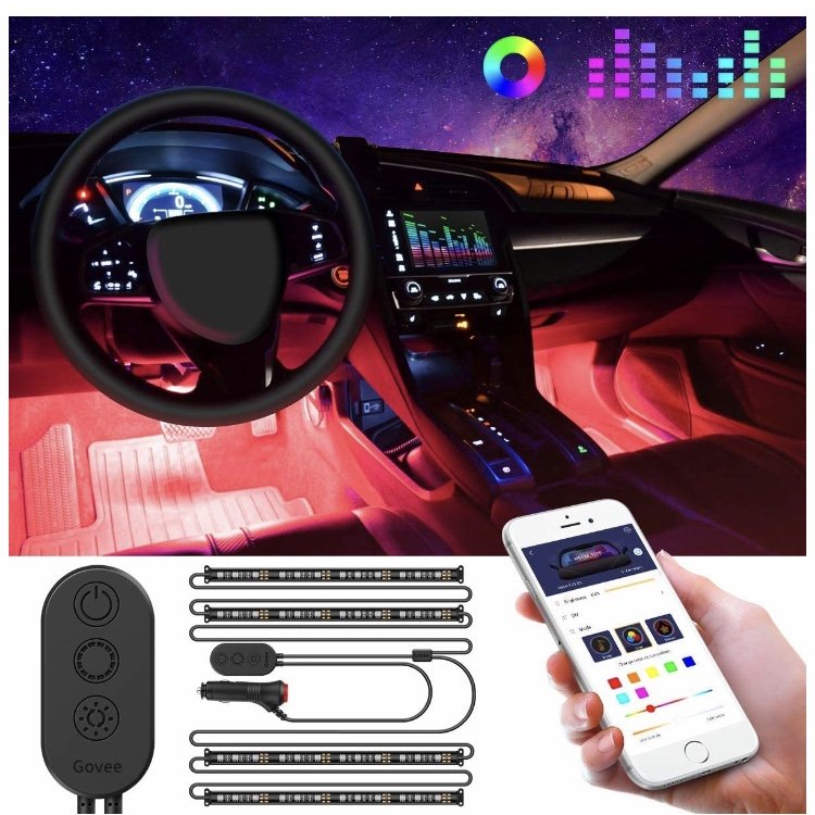 Interior Multi-Colour Accent LED Lighting Kit – www.nmotionauto.com